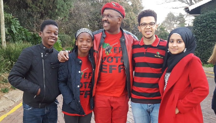 Inside Dali Mpofu’s Family With Wife Mpumi Nxumalo and their Children
